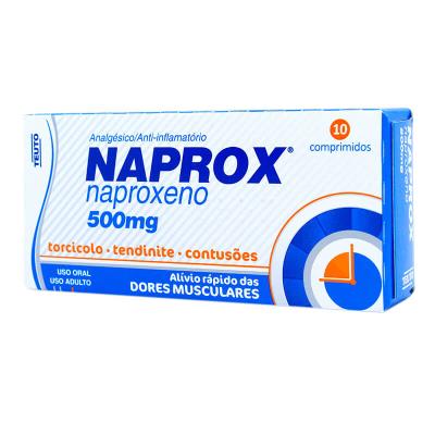 Indicações, Para que serve e Bula Naprox 500mg com 10 comprimidos ...